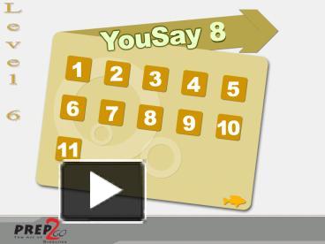 PPT – Level6 ys8 PowerPoint presentation | free to download - id: 8e571f-YWI2Y