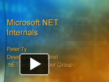 PPT – VB'NET PowerPoint presentation | free to view - id: 8e6bc-MjM0Z