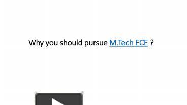 PPT – Why you should pursue M.Tech ECE ? PowerPoint presentation | free to download - id: 8e7910 ...