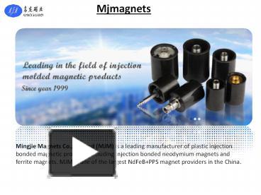 PPT – Best injection cerimic magnets supplied by China PowerPoint presentation | free to ...