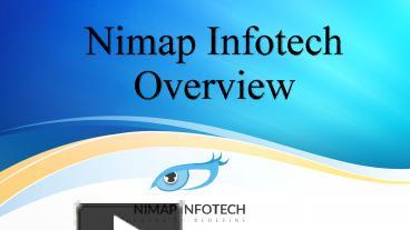 Nimap Infotech Overview- Web App, Mobile App Development Company. presentation | free to download