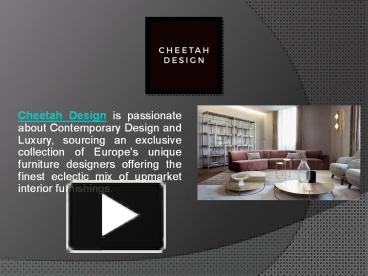 Interior Design Accessories And Decorative Elements presentation | free ...