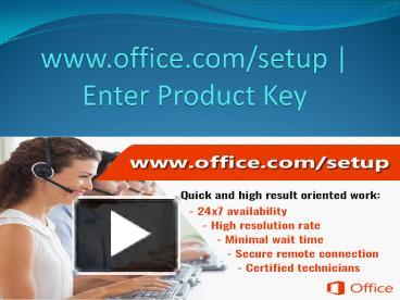 office.com/setup - Install Microsoft Office presentation | free to download