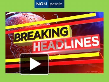 Breaking News Headlines presentation | free to download