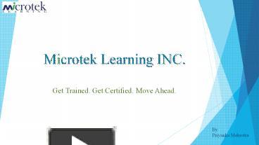 Microtek Learning INC. presentation | free to download
