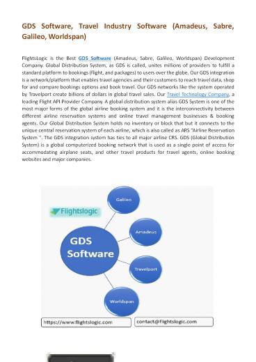 PPT – GDS Software, Travel Industry Software PowerPoint presentation | free to download - id ...