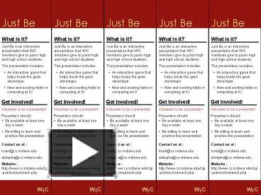 PPT – get involved volunteer to be a presenter presenters shoul PowerPoint presentation | free ...