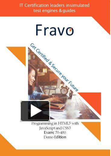 Ppt Programming In Html5 With Javascript And Css3 70 480 Test 0450