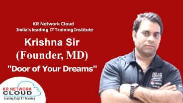 Best Python Online Training in delhi | Python Online Training | KR Network Cloud presentation ...