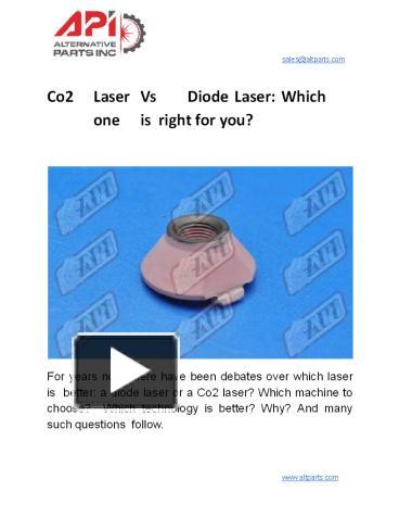 Co2 Laser Vs Diode Laser: Which one is right for you? presentation | free to download