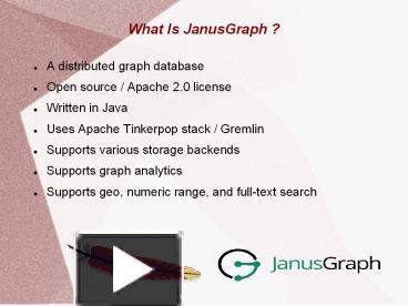 JanusGraph DB presentation | free to download