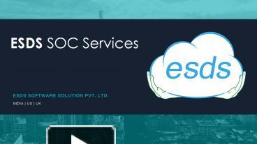 WHY SOC Services needed? presentation | free to download