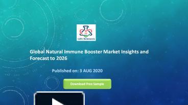 Global Natural Immune Booster Market Insights and Forecast to 2026 presentation | free to download