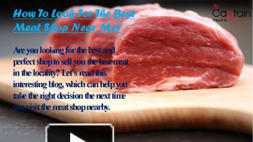 meat shop near me (6) presentation | free to download