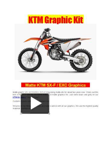PPT – KTM Graphic Kit PowerPoint presentation | free to download - id: 919ea9-NjIzY