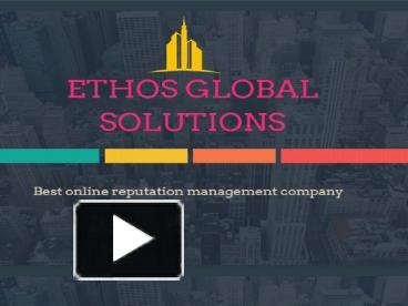 PPT – ethos-09 PowerPoint presentation | free to download - id: 91aca7-OWYwM