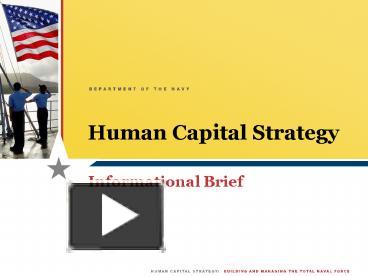 Human Capital Strategy presentation | free to view