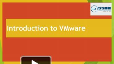 Introduction to VMware presentation | free to download