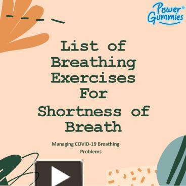 PPT – Deep Breathing Exercises For Preventing Breathing Problems ...