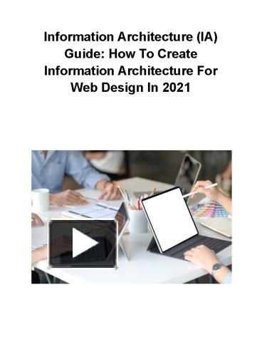 Information Architecture (IA) Guide: How To Create Information Architecture For Web Design In ...