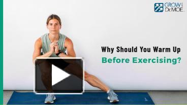 Why Should You Warm Up Before Exercising presentation | free to download