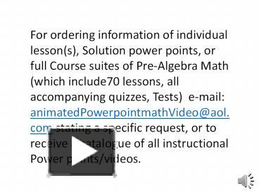 PPT – p_alg_4.6_L_V_Negative_and_Zero_Exponents_Pt_2_ PowerPoint ...