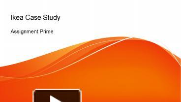Ikea Case Study presentation | free to download