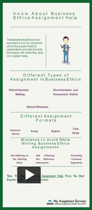PPT – Know About Business Ethics Assignment Help PowerPoint ...