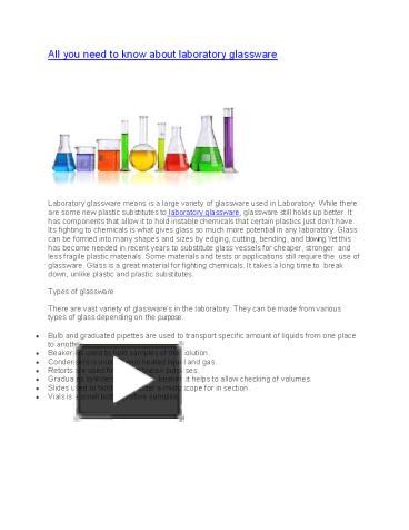 PPT – All you need to know about laboratory glassware PowerPoint ...