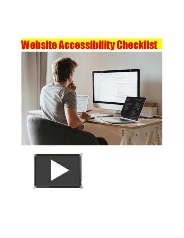 PPT – Website Accessibility Checklist PowerPoint presentation | free to download - id: 934c9b-MDkzN