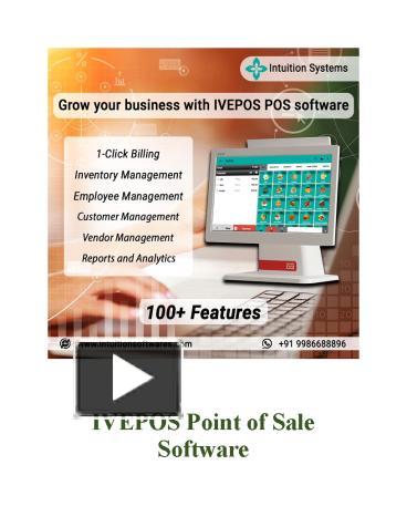 IVEPOS Point of Sale Software presentation | free to download