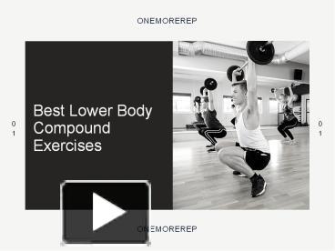 PPT – Best Lower Body Compound Exercises PowerPoint presentation | free ...
