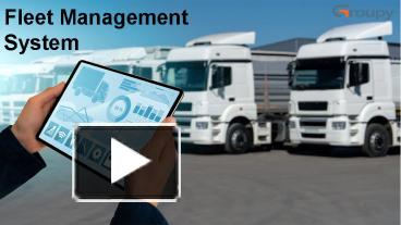 Fleet Management System presentation | free to download