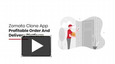PPT – Presentation For Zomato Clone App Landing Page PowerPoint presentation | free to download ...