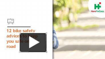 12 bike safety advices to keep you safe on the road presentation | free ...