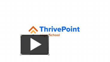 PPT – Homeschool Program By ThrivePoint High School PowerPoint presentation | free to download ...