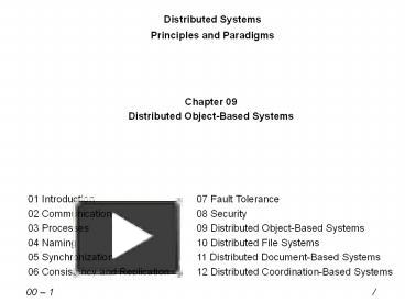 Distributed Systems presentation | free to download