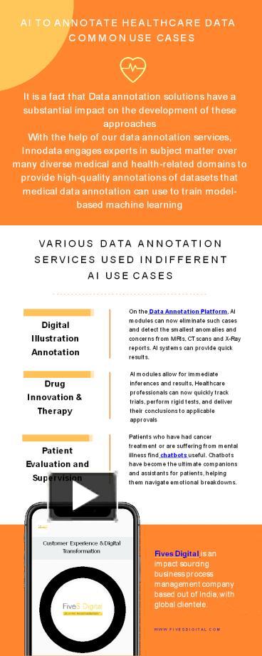 PPT – AI to Annotate Healthcare Data Common Use Cases (1) PowerPoint presentation | free to ...