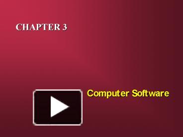 PPT – Computer Software PowerPoint presentation | free to view - id: 9410e-NjBmO