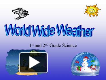 1st and 2nd Grade Science presentation | free to view
