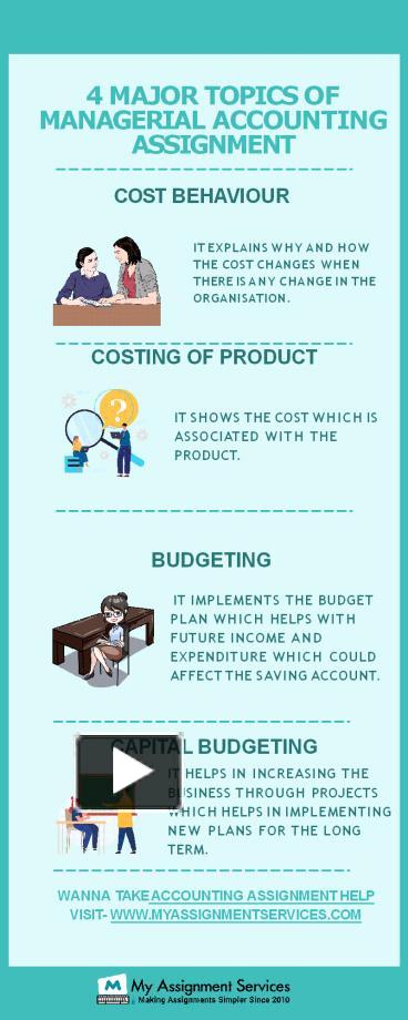 PPT – 4 Major Topics Of Managerial Accounting Assignment PowerPoint ...