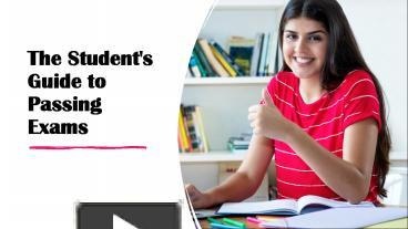 The Students Guide to Passing Exams presentation | free to download