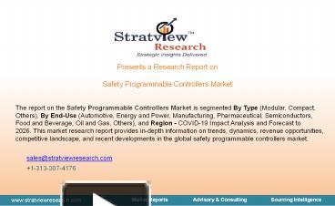 Safety Programmable Controllers Market Projected to Grow at a Steady ...