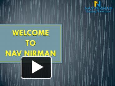 Formwork System | Navnirman presentation | free to download