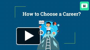 How to Choose a Career? presentation | free to download