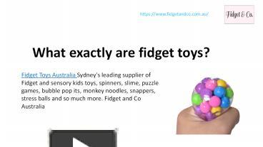 pop it fidget toy australia presentation | free to download