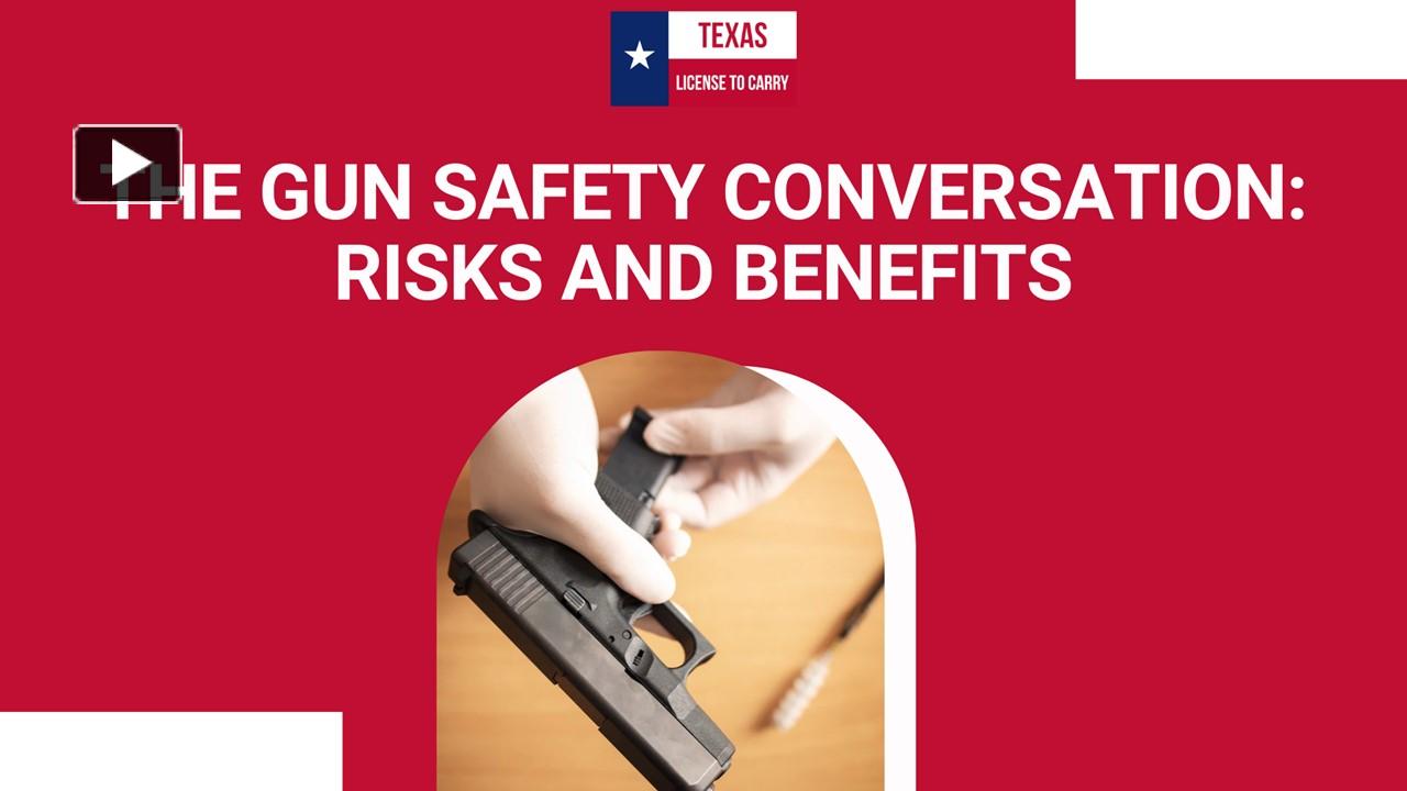 The gun safety conversation Risks and benefits presentation | free to ...