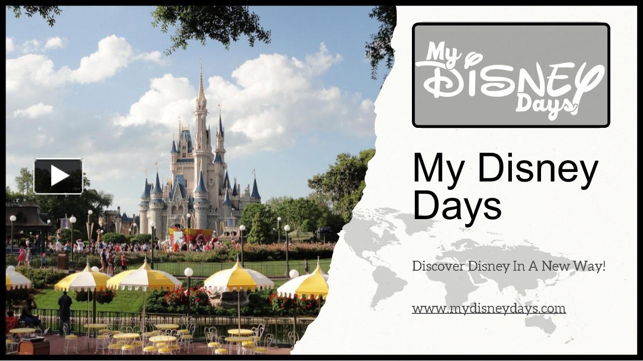 My Disney Days presentation | free to download