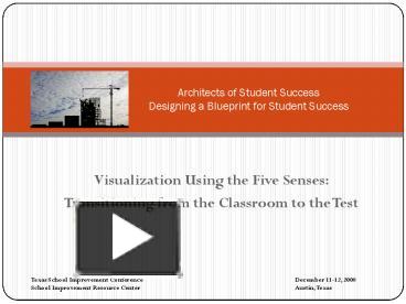 Visualization Using the Five Senses: presentation | free to view