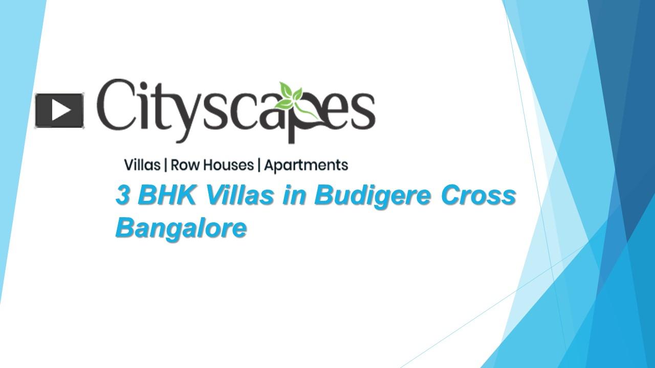PPT – 3 BHK Villas in Budigere Cross Bangalore PowerPoint presentation | free to download - id ...
